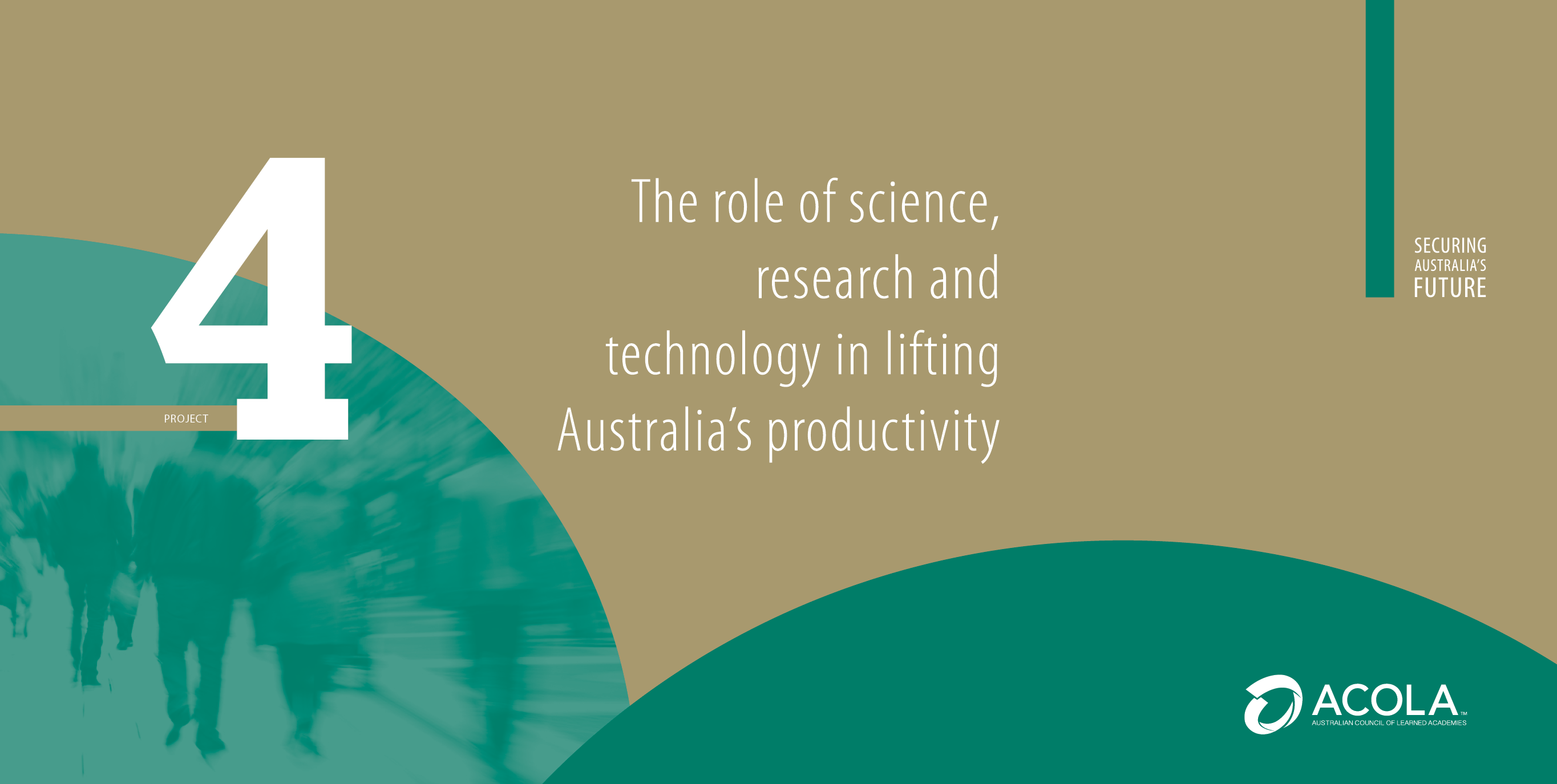 The role of science, research and technology in lifting Australian ...